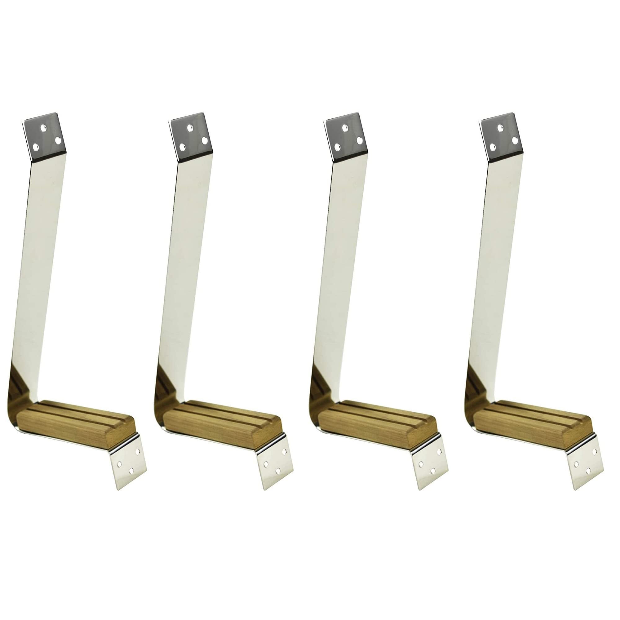 Teak Mast Step – Stainless Steel, Anti-Skid, | Marine City – Marine ...