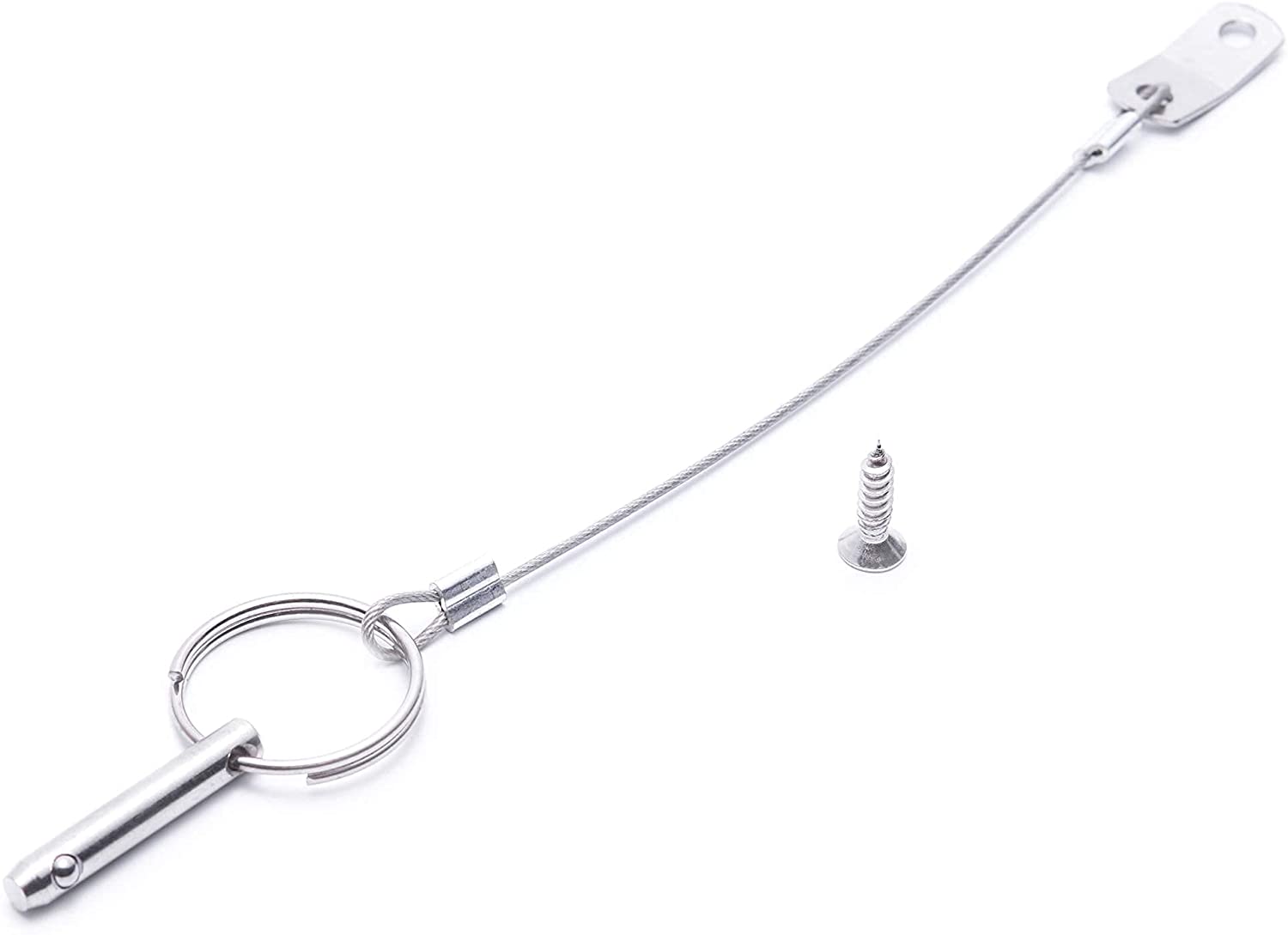 Quick Release Pin with Drop Cam & Spring (1/4" x 1") – Marine City Hardware