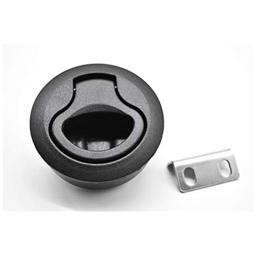 hatch closure black nylon with flush shaft 2-2/5 " – Marine City Hardware