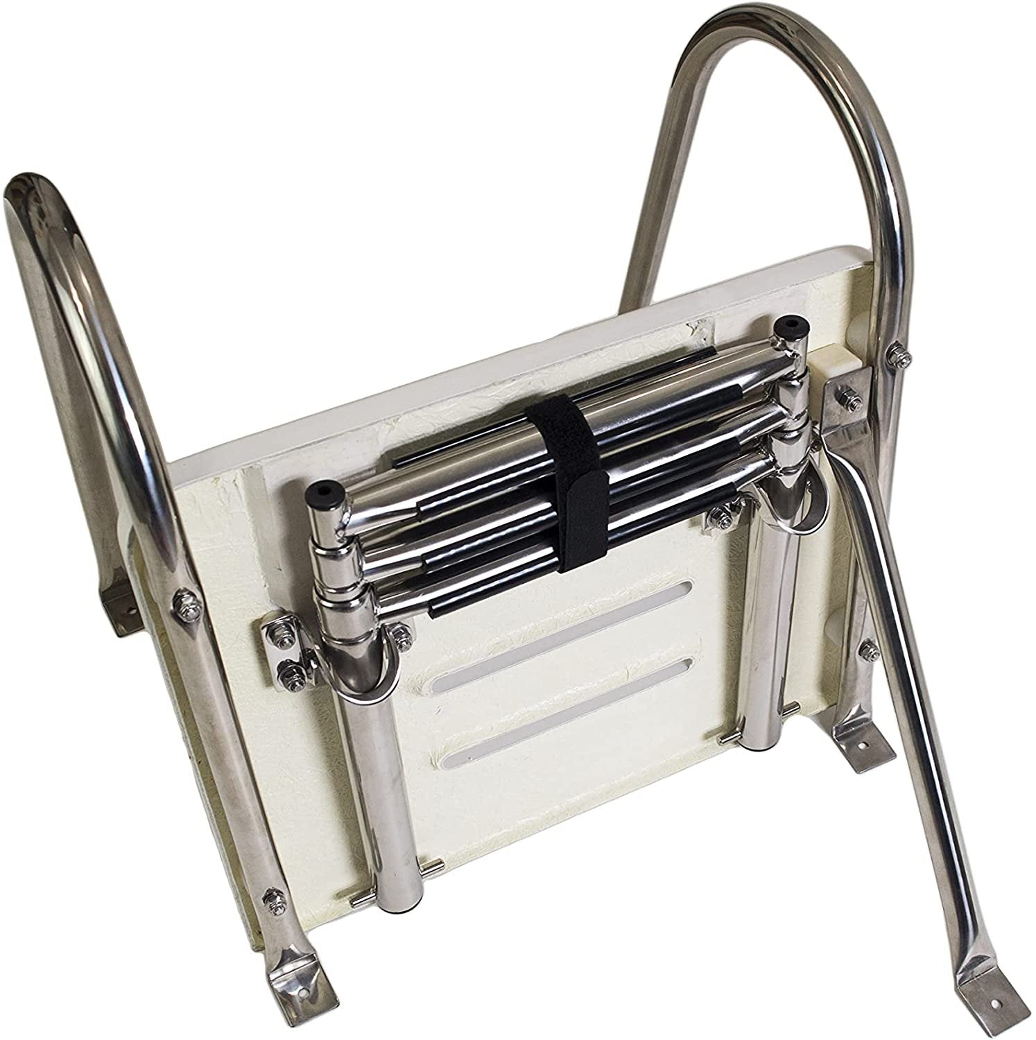 MARINE CITY Stainless Steel Inboard/Outboard Telescopic Swim Platform ...