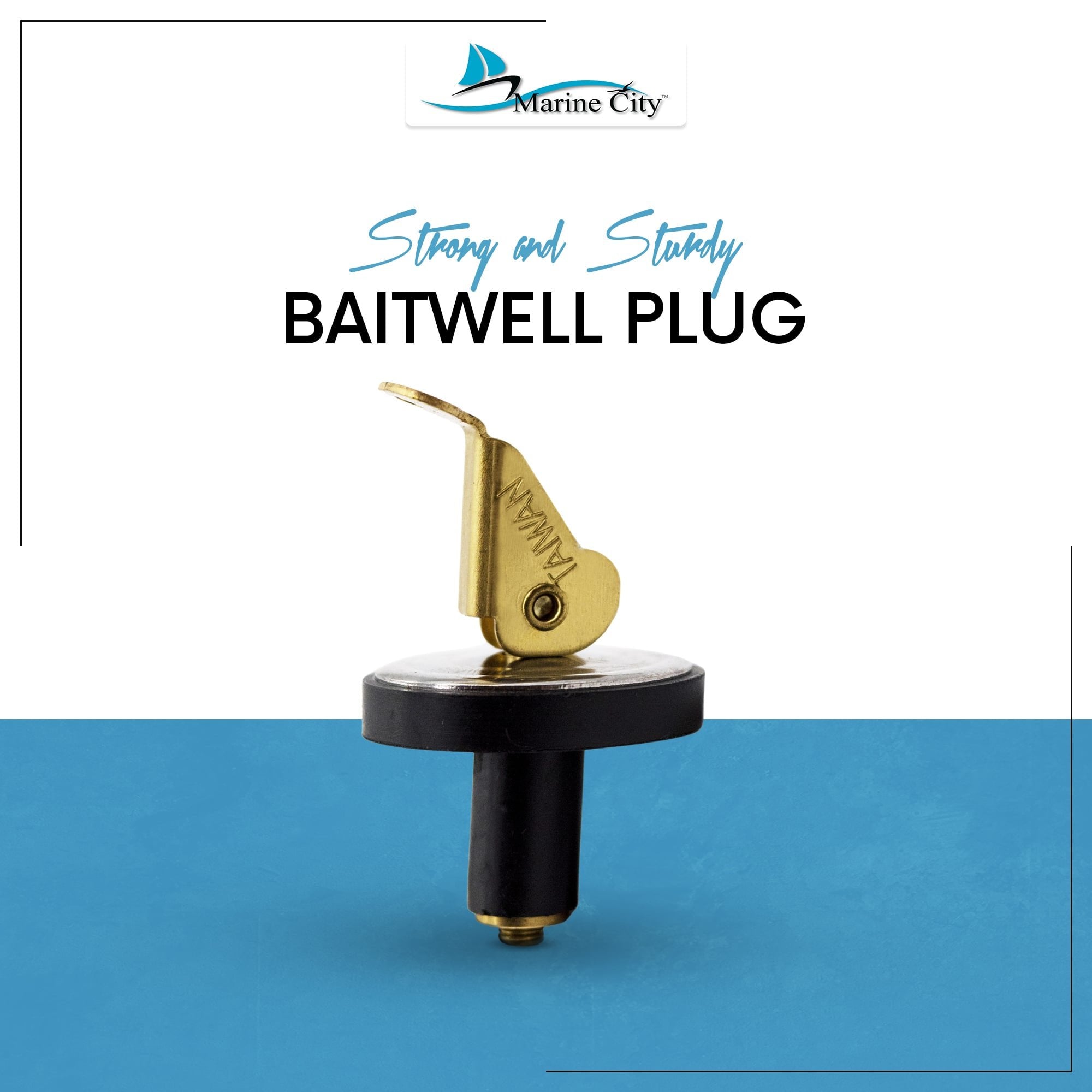 Marine City Brass and Stainless steel is used in Snap Lock Baitwell Pl ...