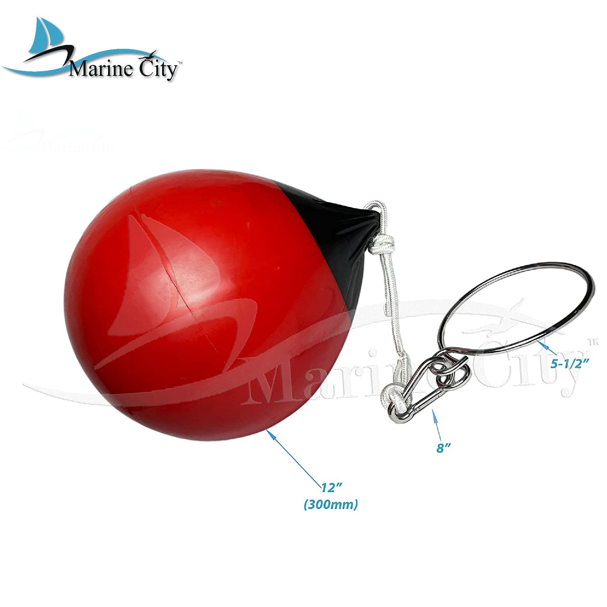 Marine City 12" Buoy Type S Anchor Retriever System for Marine Boat(1 ...