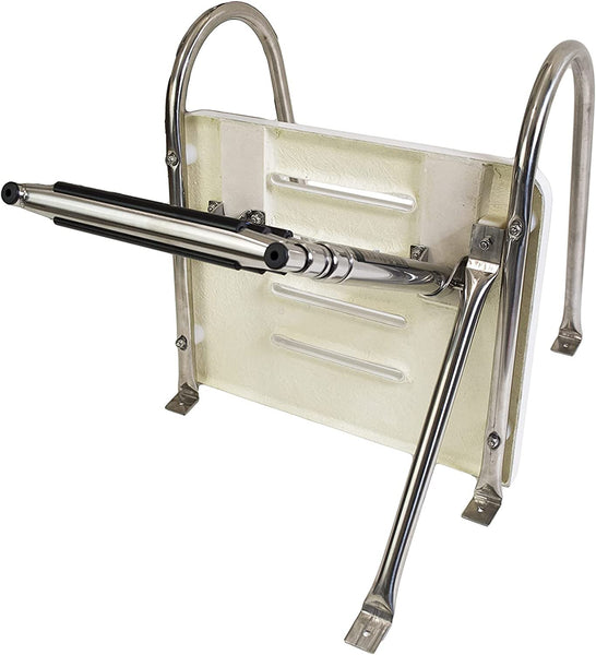 MARINE CITY Stainless Steel Inboard/Outboard Telescopic Swim Platform ...