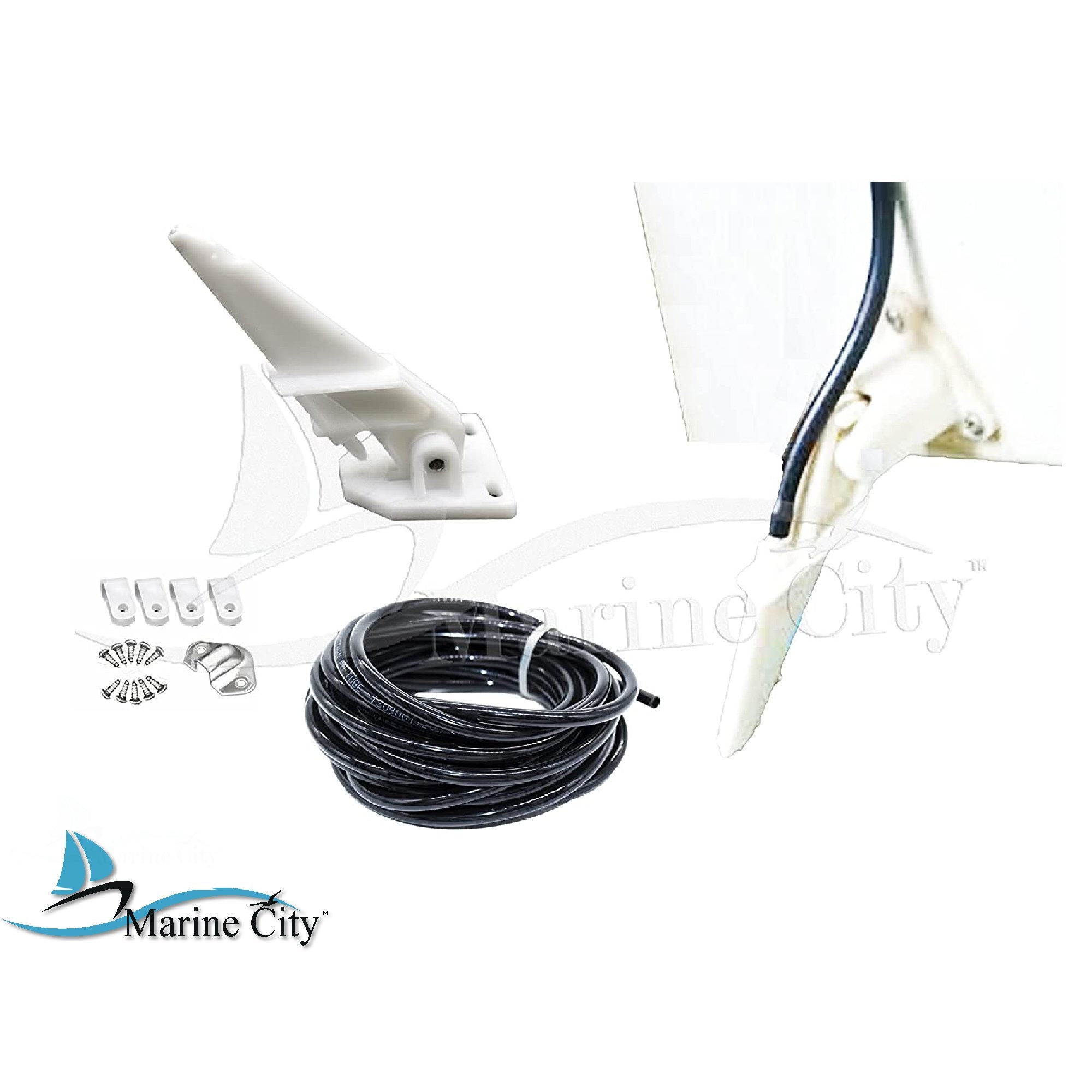 Marine City Boat Outboard Pitot Speedometer Water Pickup with 6 m Tubi ...
